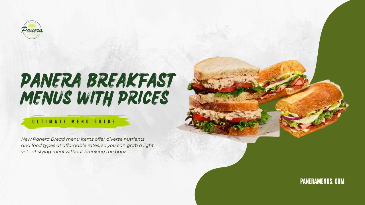 Panera Breakfast Menu With Prices [ January 2026]